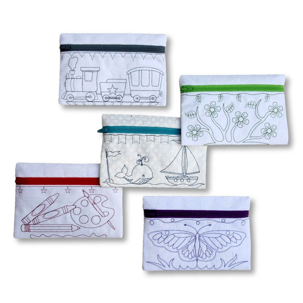 Coloring Pencil Cases - StitchSoup