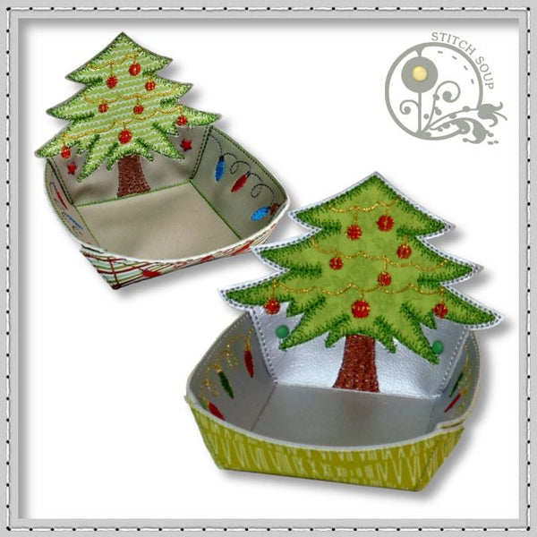 Christmas Tree Candy Bowl - StitchSoup