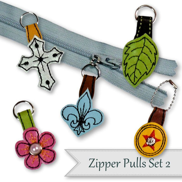 Zipper Pulls - StitchSoup